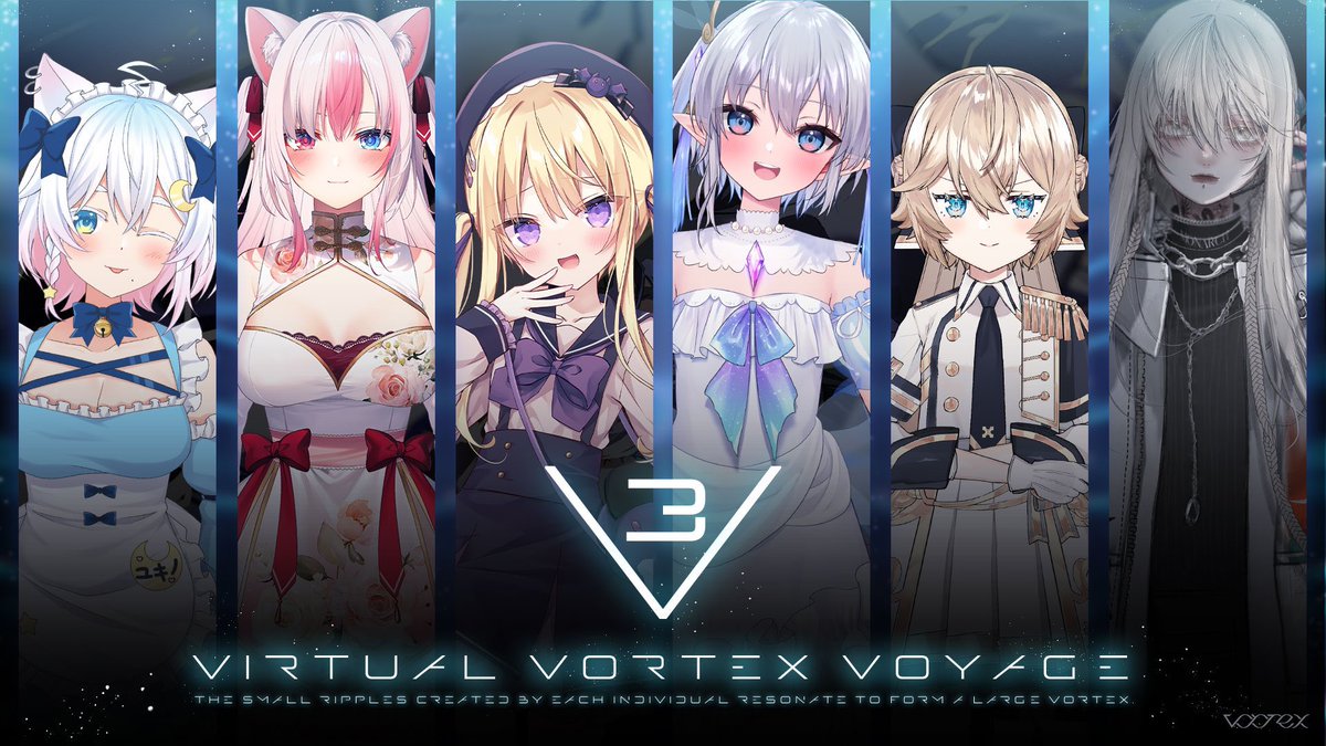 月紫アリア🦇☪️ on Twitter: "-` ̗ チケット販売開始 ̖ ´- 🫧 2023/06/25(日) 〖V³：Virtual Vortex Voyage〗 #ブイサード に出演し ...