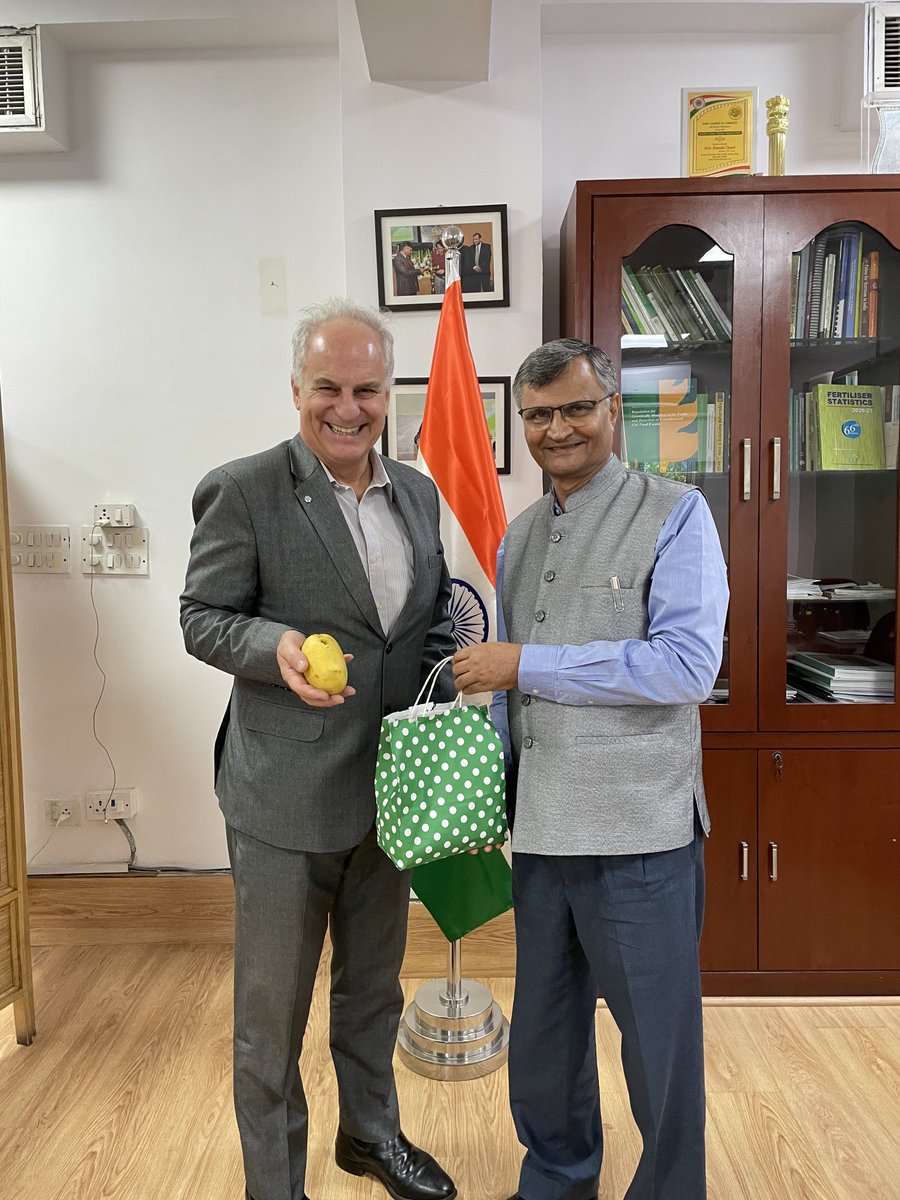 Andrew Campbell on Twitter: "Lovely to catch up with Prof Ramesh Chand, chair of ⁦@NITIAayog ...