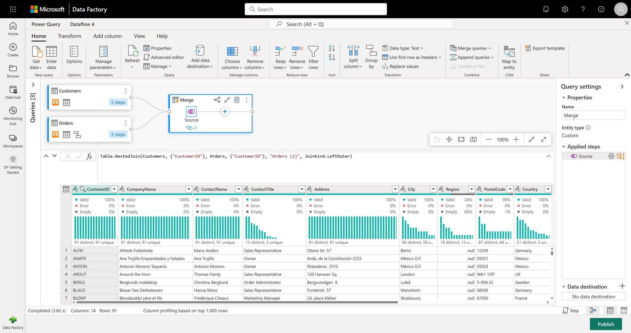 David Eldersveld on Twitter: "40 Days of Fabric: Day 7 Dataflows Gen2 - how to load and ...