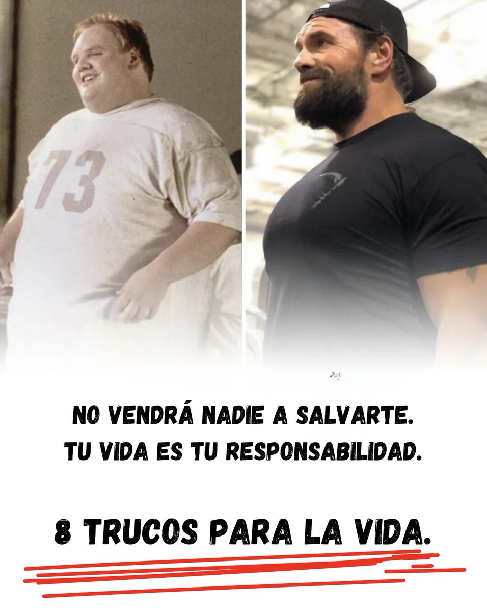 NO VENDRÁ NADIE A SALVARTE. TU VIDA ES TU RESPONSABILIDAD. 8 TRUCOS ...