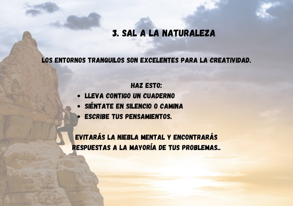 NO VENDRÁ NADIE A SALVARTE. TU VIDA ES TU RESPONSABILIDAD. 8 TRUCOS ...