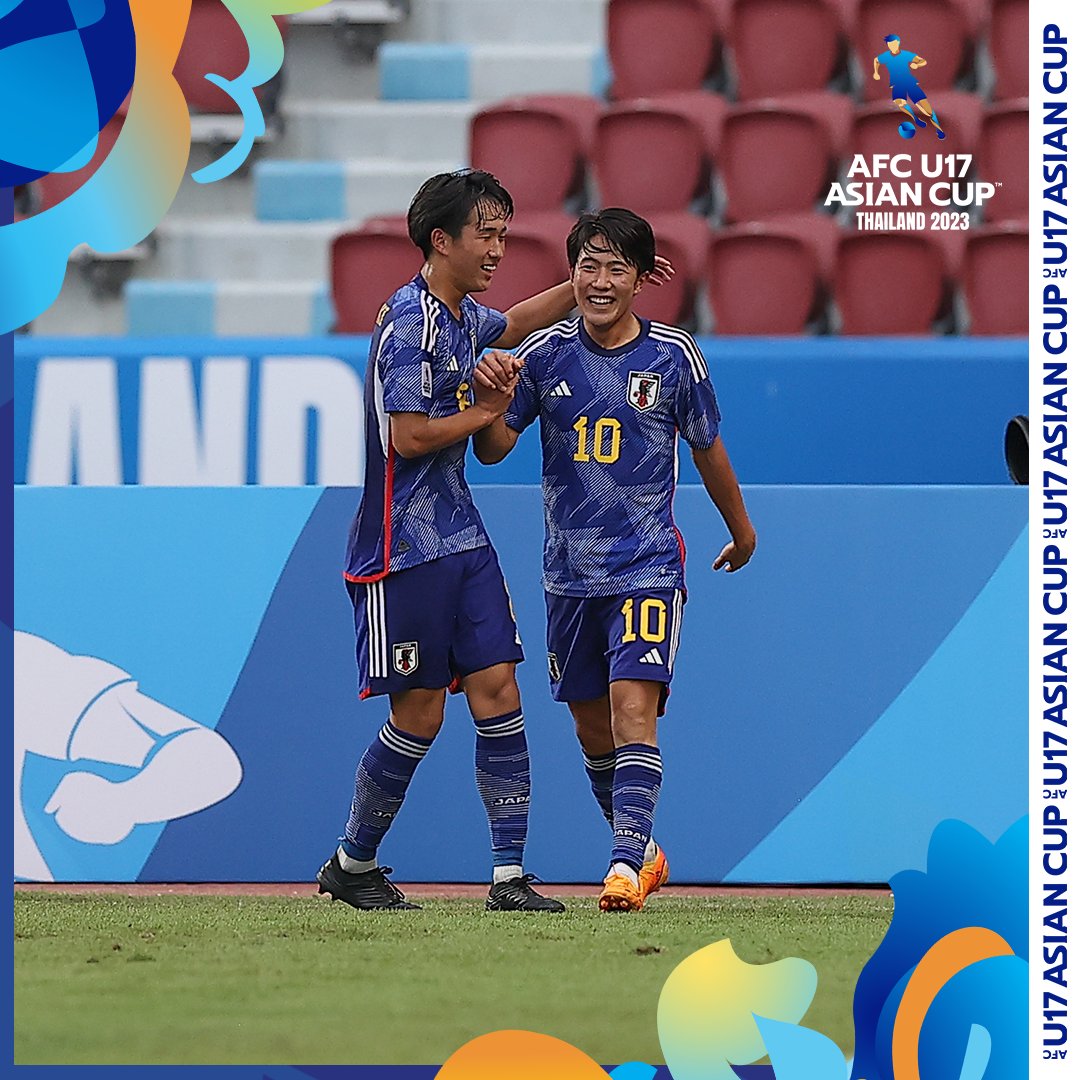 AFCアジアカップ 公式 on Twitter: "🏆AFC U17アジアカップ 2023🇹🇭 🔥グループD・第2節 #VIEvJPN🔥 ⏰後半37分経過 🇻🇳#ベトナム 0-4 #日本🇯🇵 ...