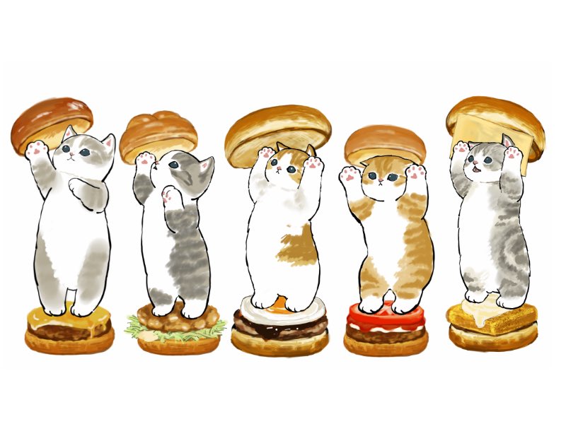 ぢゅの🐈 on Twitter: "RT @mofu_sand: 🍔