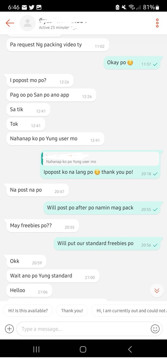 Kpopmerchtrade on Twitter: "I calmly told the person na ip-post pag napack na and then proceeded ...