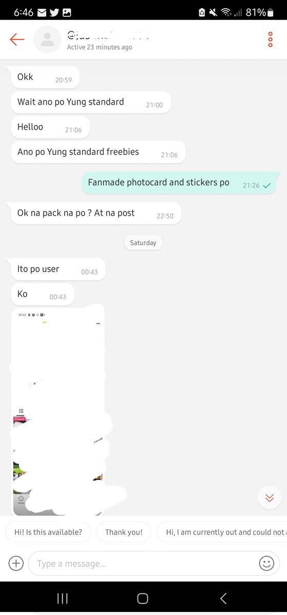 Kpopmerchtrade on Twitter: "I calmly told the person na ip-post pag napack na and then proceeded ...