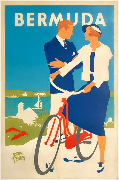 「Adolph Treidler (1886-1981)」|Thomas Ragonのイラスト