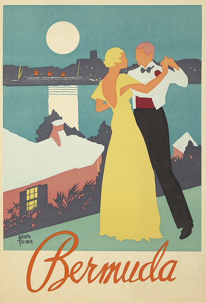 「Adolph Treidler (1886-1981)」|Thomas Ragonのイラスト