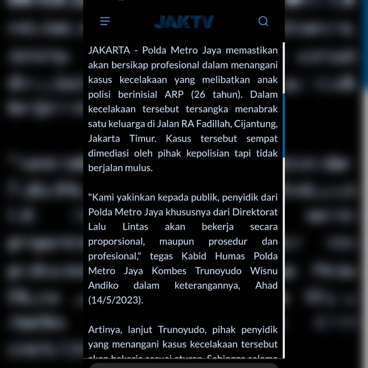 Mazzini on Twitter: "RT @arrayagiuseppe_: Apakah karena TERSANGKA merupakan anak dari anggota ...