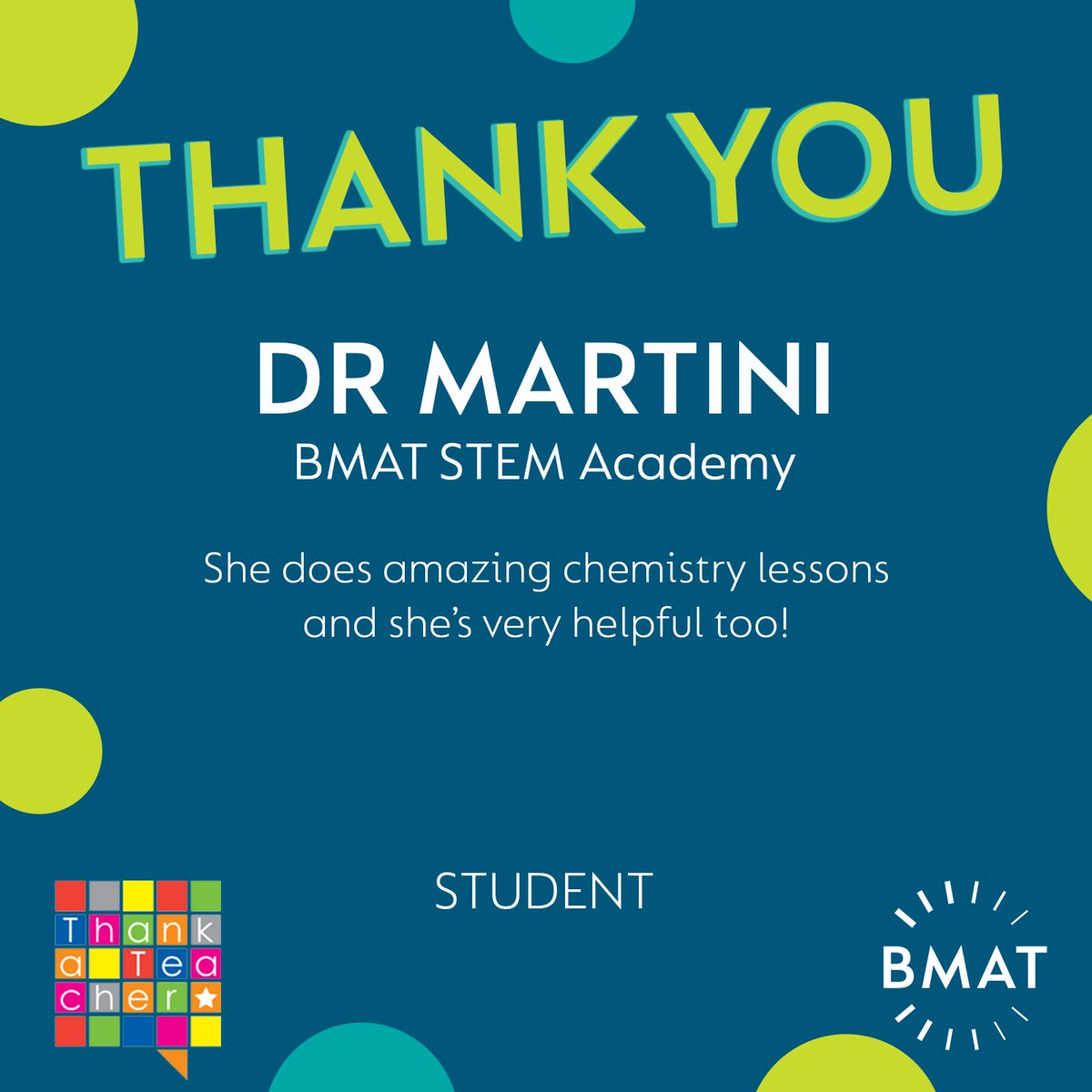 Welcome to The BMAT STEM Academy