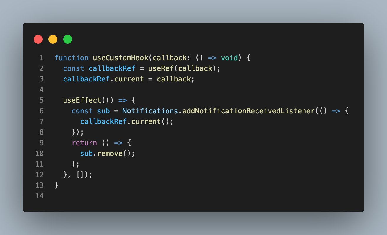 Isaac Way On Twitter Is There Anything Wrong With Doing A Callback In Ref When Creating A