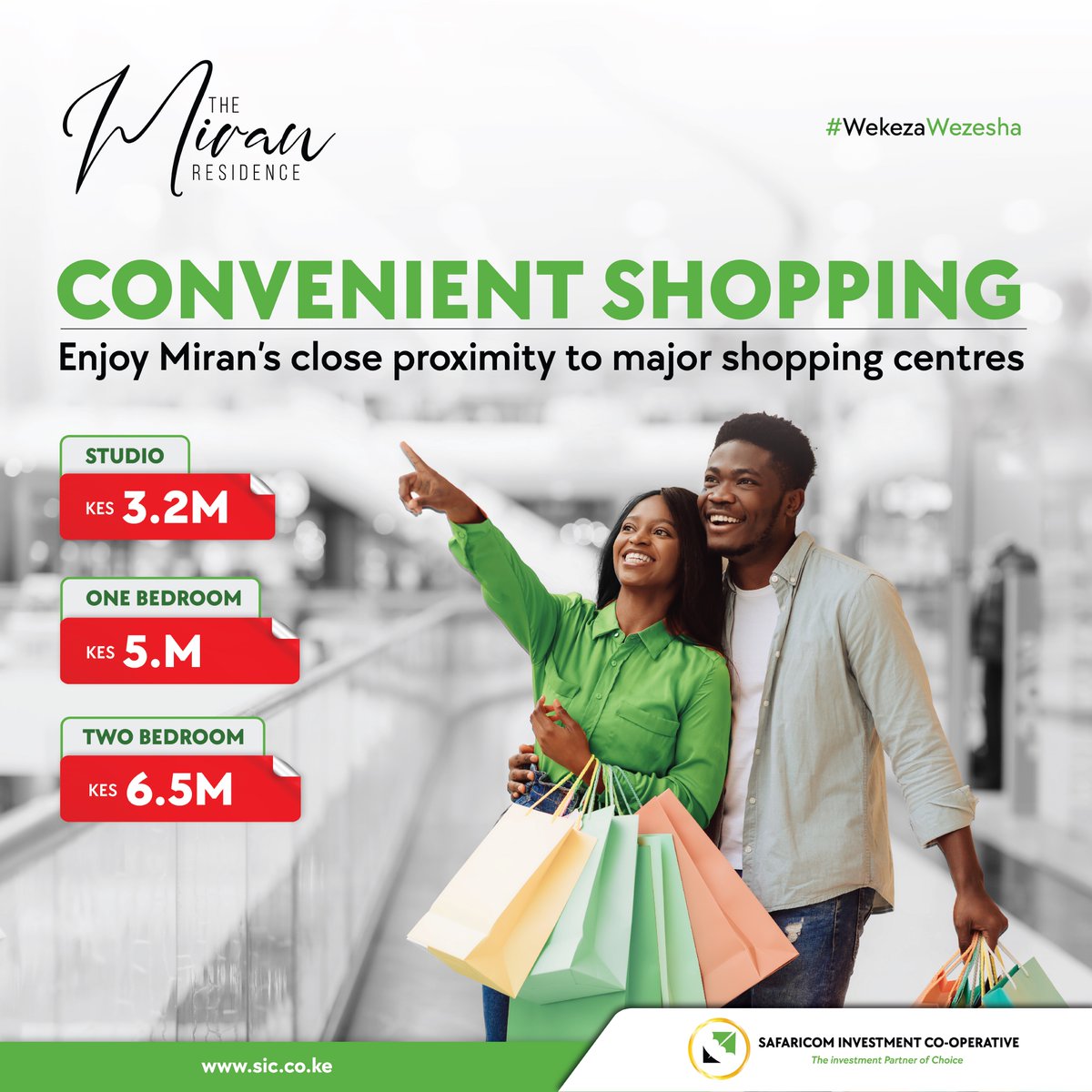 Safaricom Investment Co-operative on Twitter: "Live convenience at The Miran Residence - Ruaka ...