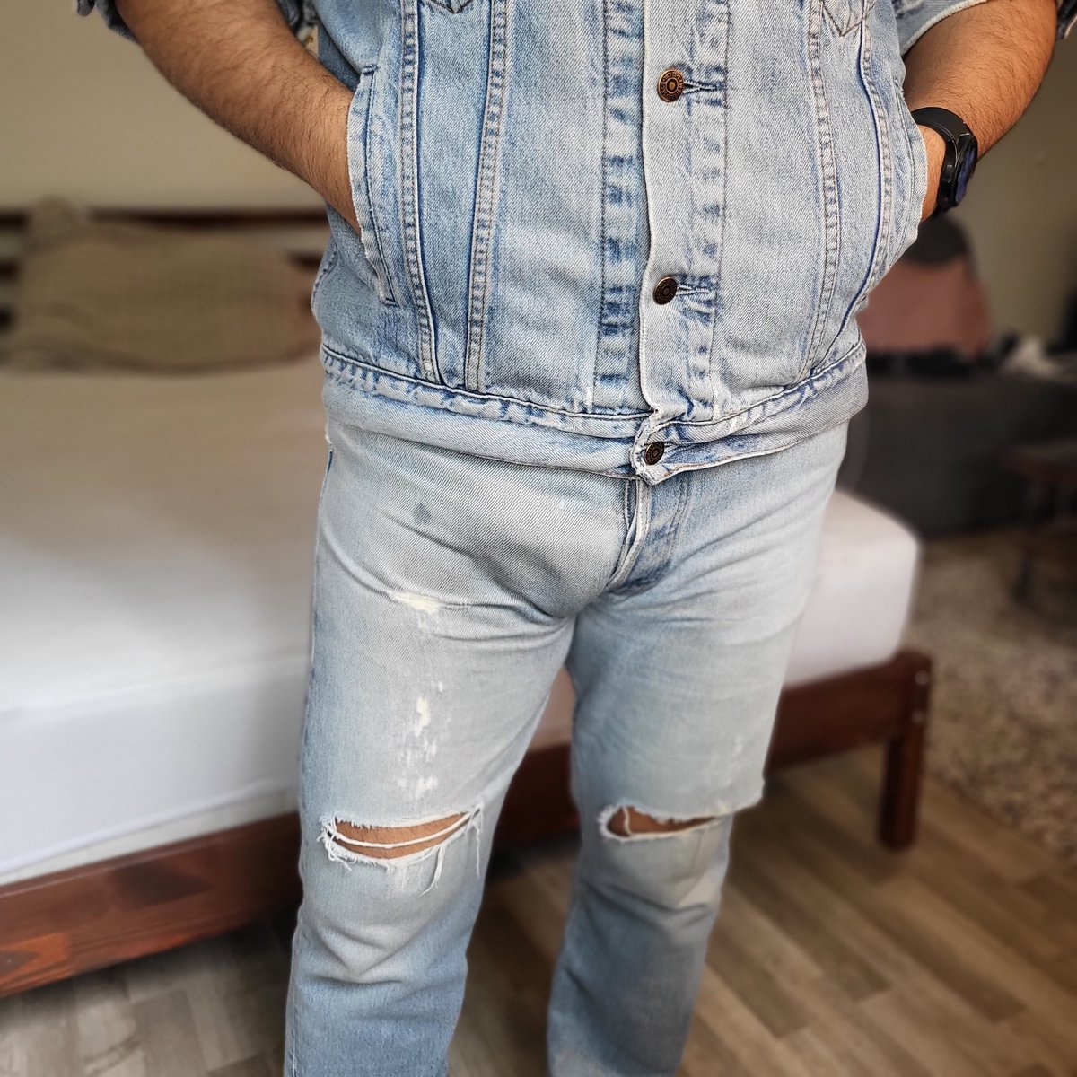 Spunkylevisjeans On Twitter Was Just About To Head Out When I Noticed