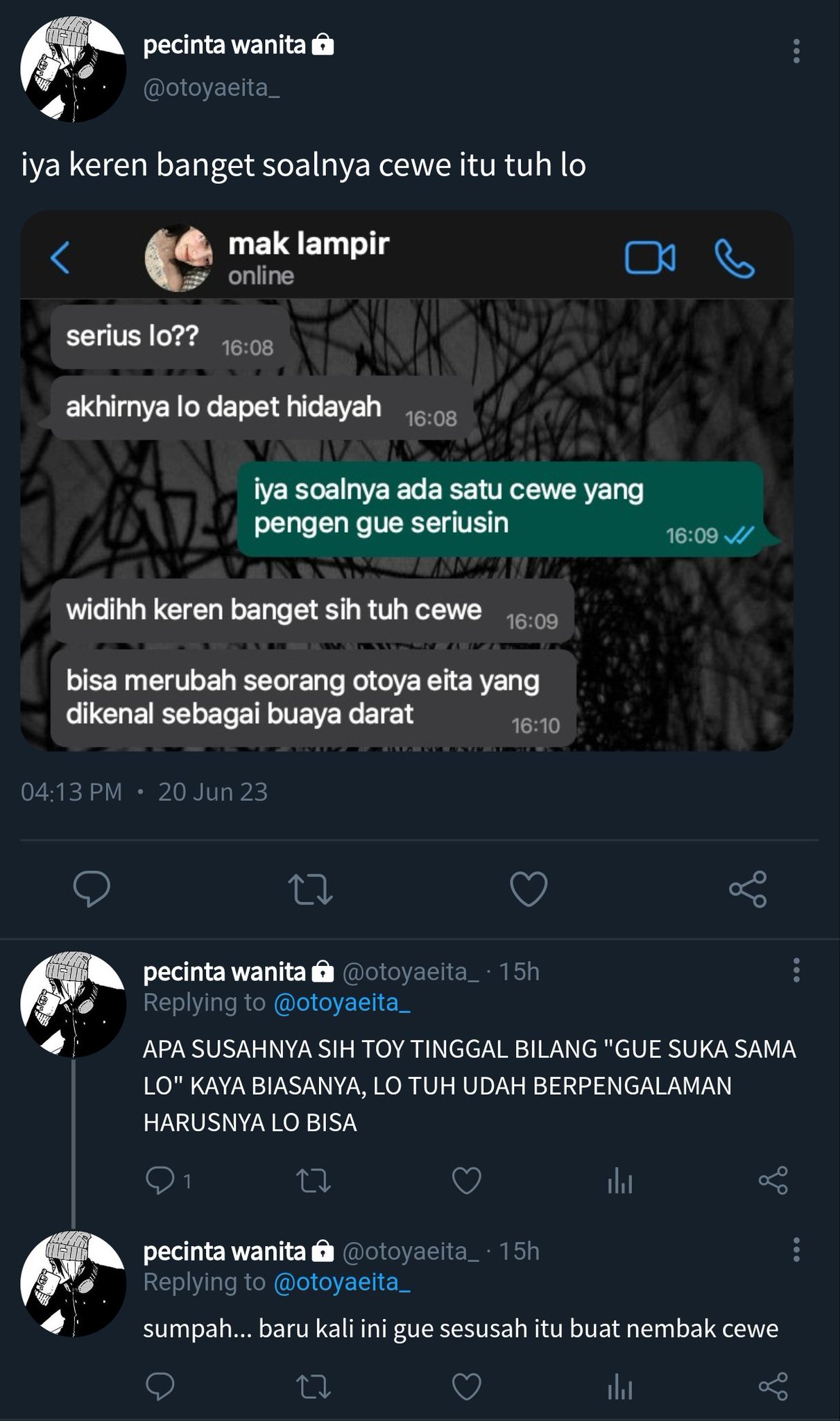 sara ☆ on Twitter: "O7. susah https://t.co/KYl5TWWeKf" / Twitter