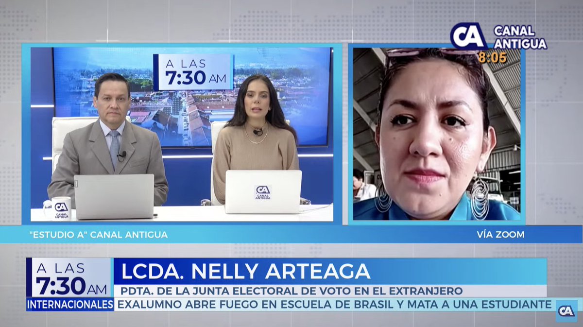 Canal Antigua On Twitter Canoticias Nacional La Licenciada Nelly