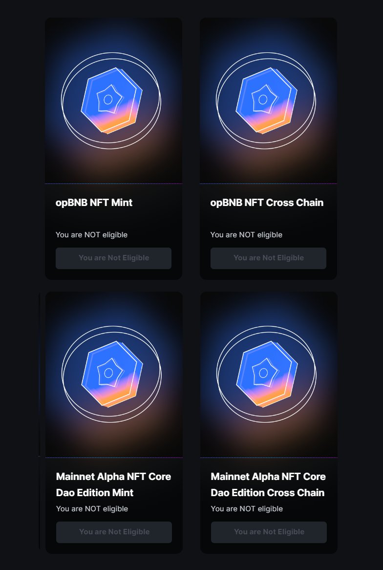 CryptoDuck 🔴 on Twitter: "อัพเดต @PolyhedraZK 4 เควสใหม่ . 1⃣+2⃣ : Mint + Bridge CORE DAO NFT ...