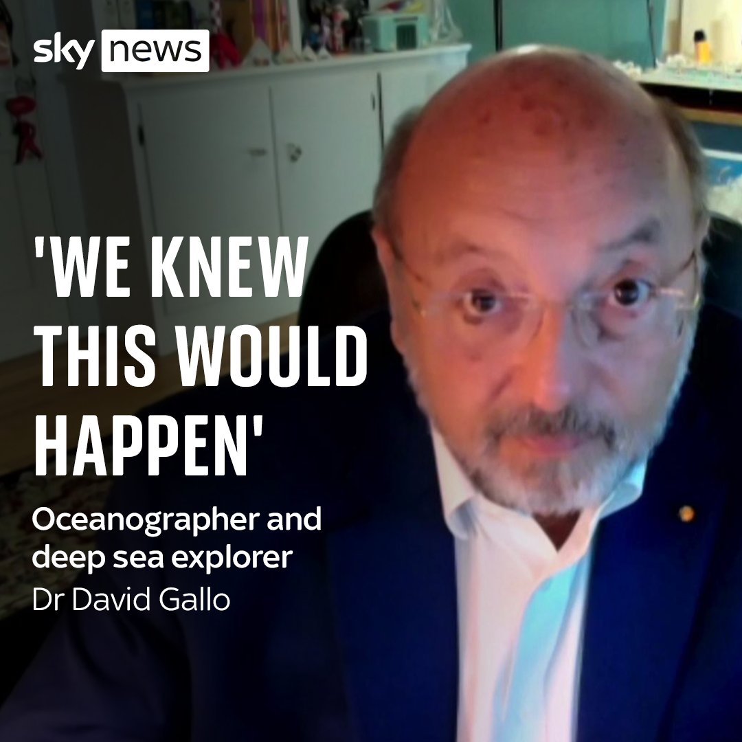 Sky News on Twitter: "Oceanographer and deep sea explorer, Dr David ...