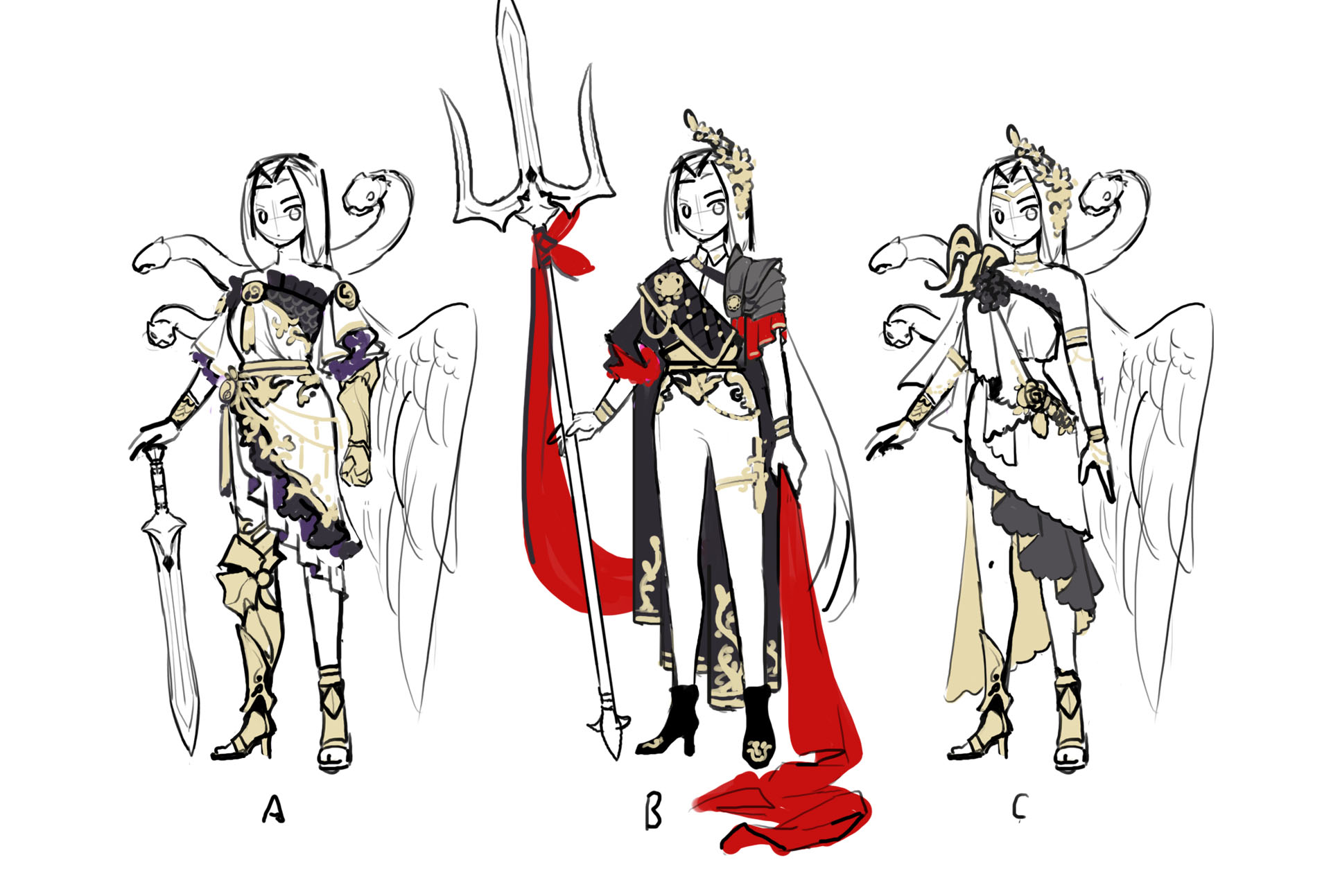 Perseus Shield Drawing