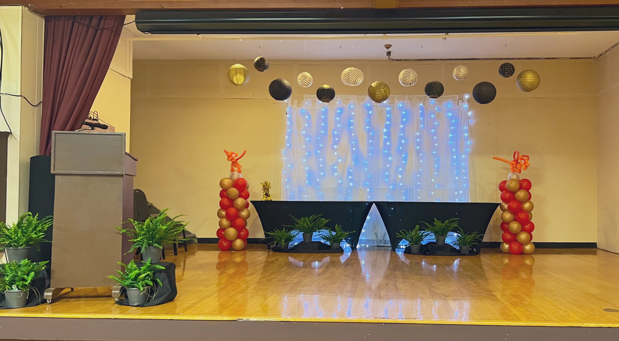 School Stage Decoration Ideas