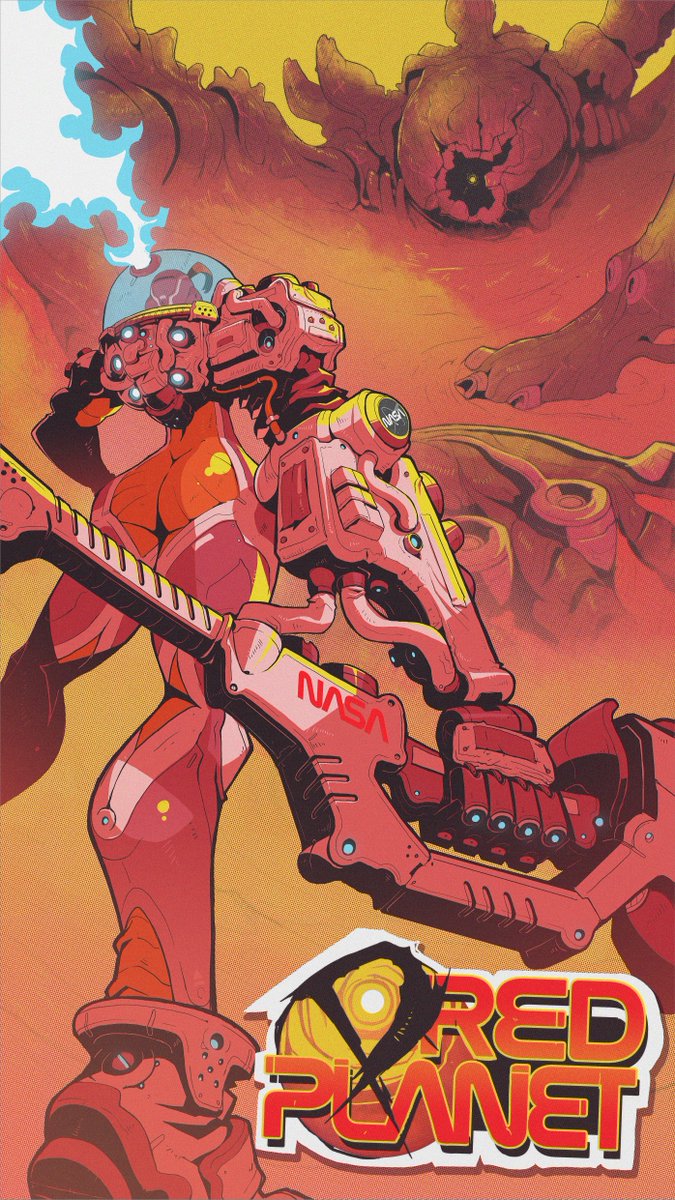 「NASA punk?」|Lysol Jonesのイラスト