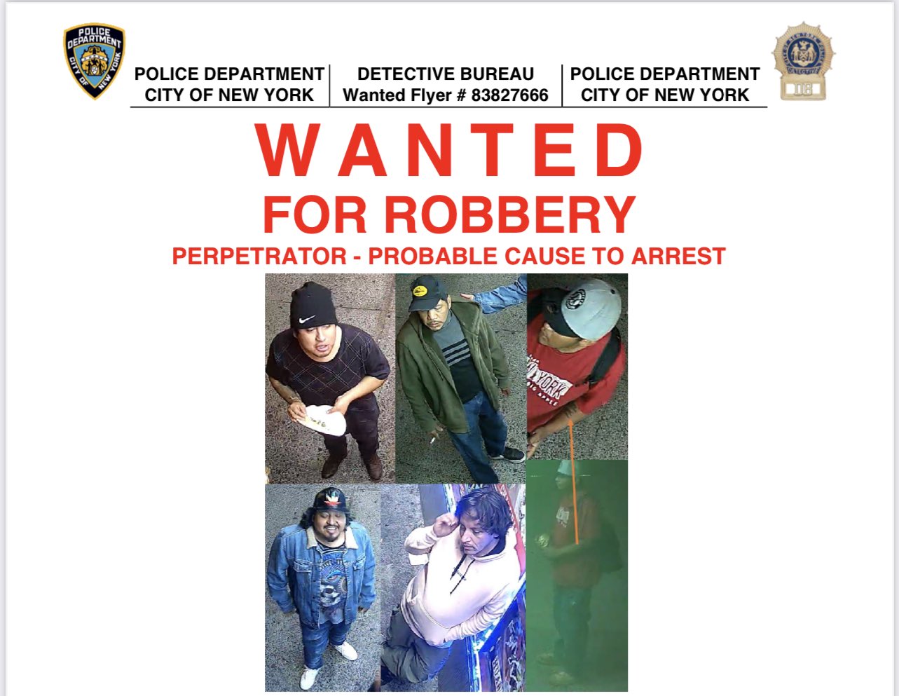 Nypd 110th Precinct On Twitter 🚨wanted🚨 For Robbery The Pictured