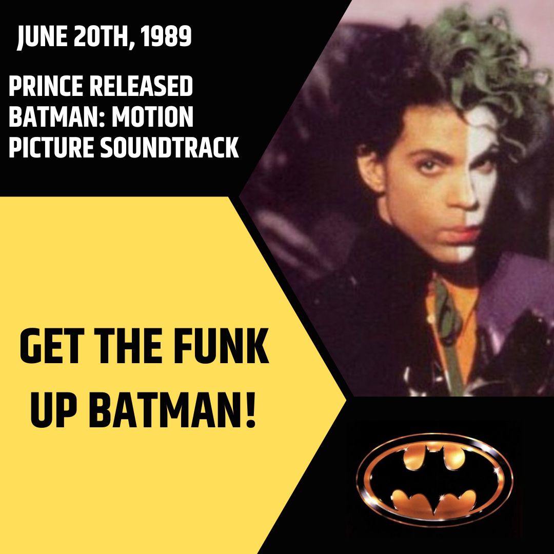 AmericanMusical on Twitter: "Today in Music History! On June 20th, 1989 Prince released his ...