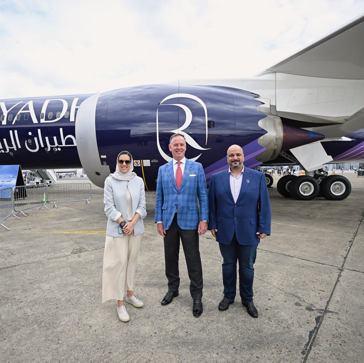 Riyadh Air on Twitter: "Her Highness Princess @hmalsaud1, Vice Minister of @Saudi_MT, and Raid ...