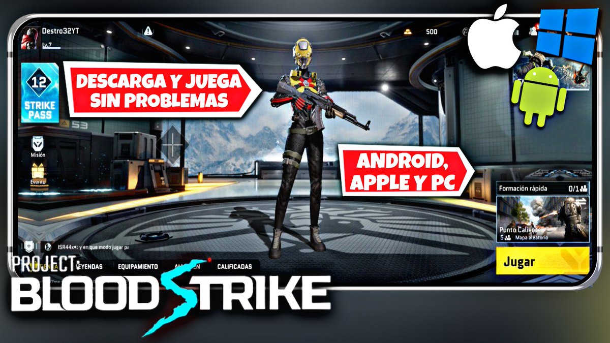 Destro32 on Twitter: "NUEVO VIDEO! COMO DESCARGAR Y JUGAR PROJECT BLOODSTRIKE SIN PROBLEMAS EN ...