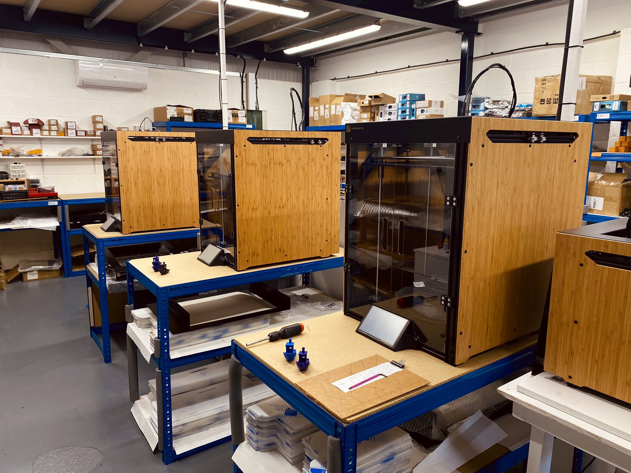 Construct3D on Twitter: "First batch of XLs finishing final checks ...