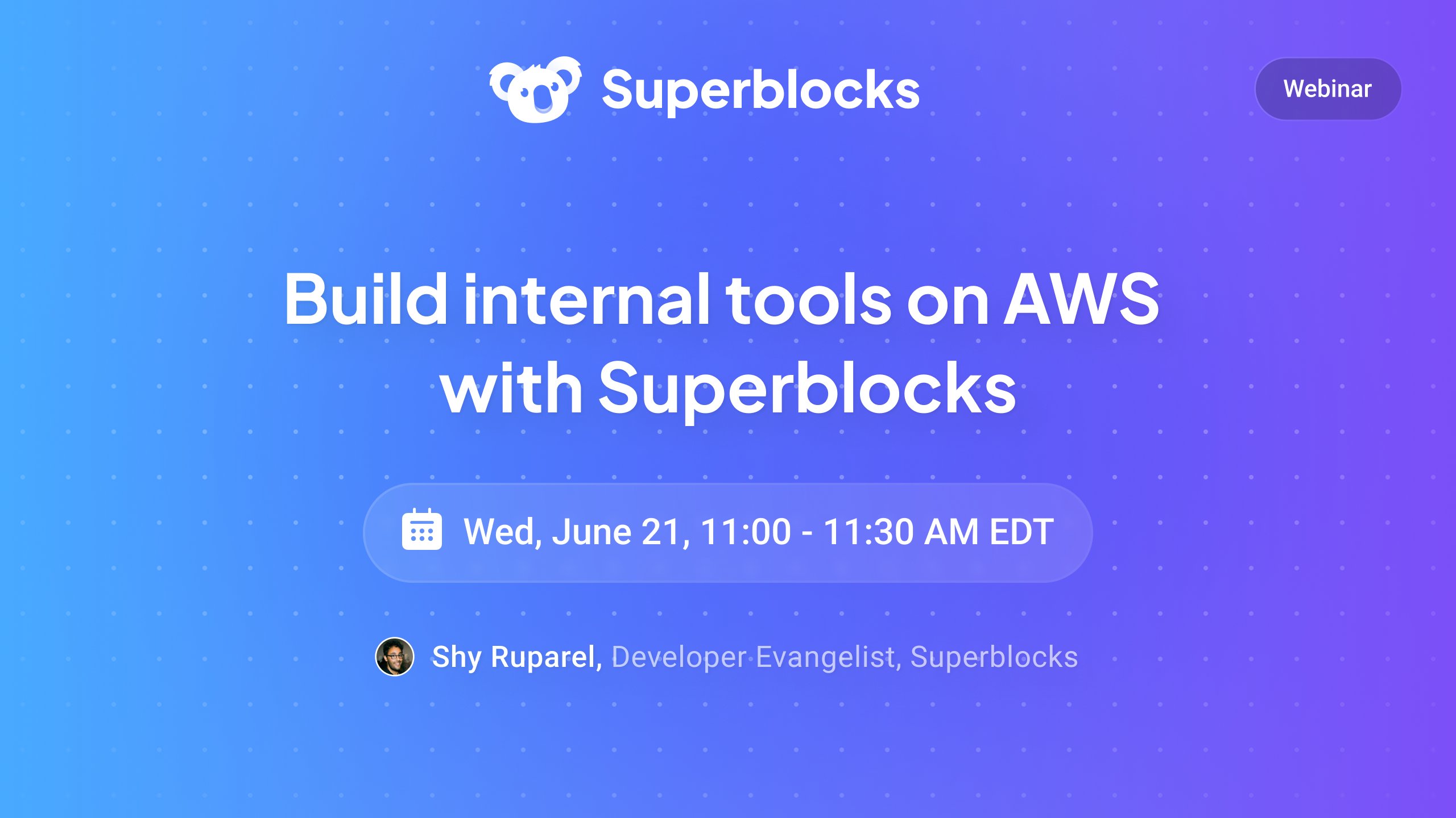 Superblocks (@superblocks) / Twitter