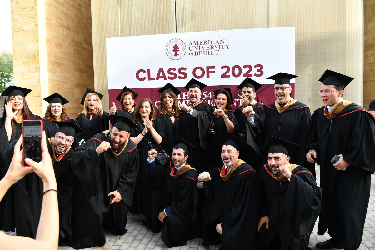 American University of Beirut on Twitter: "Congrats class of 2023! We have posted some pictures ...