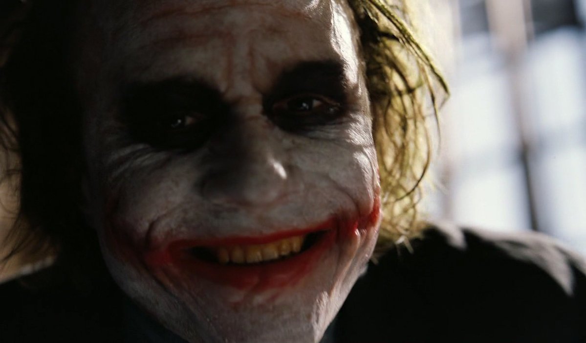 Dark Knight Joker Smile