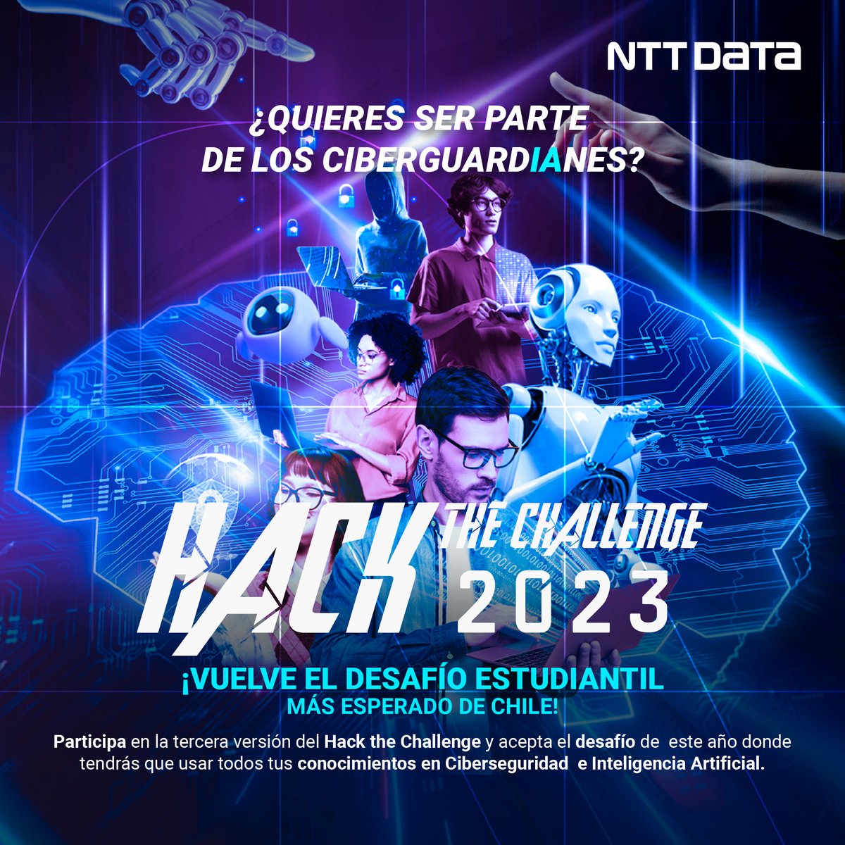 NTT DATA LATAM on Twitter: "¿Quieres ser un Ciberguardián? Hack the Challenge, la #Hackatón de ...