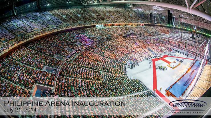 Inside Philippine Arena