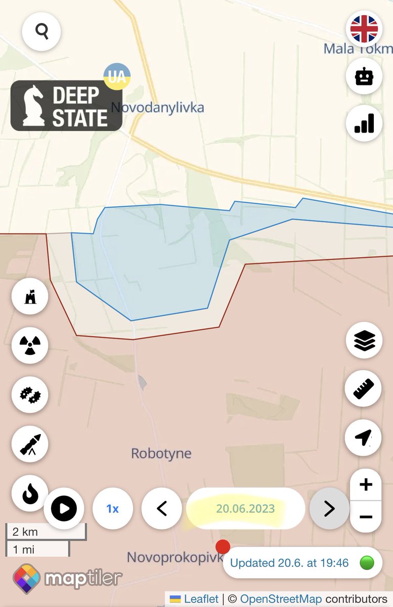 @BrennpunktUA 🇩🇪🇺🇦 on Twitter: "Auch bei #Robotyne an der #Zaporizhia Front macht die AFU 🇺🇦 ...