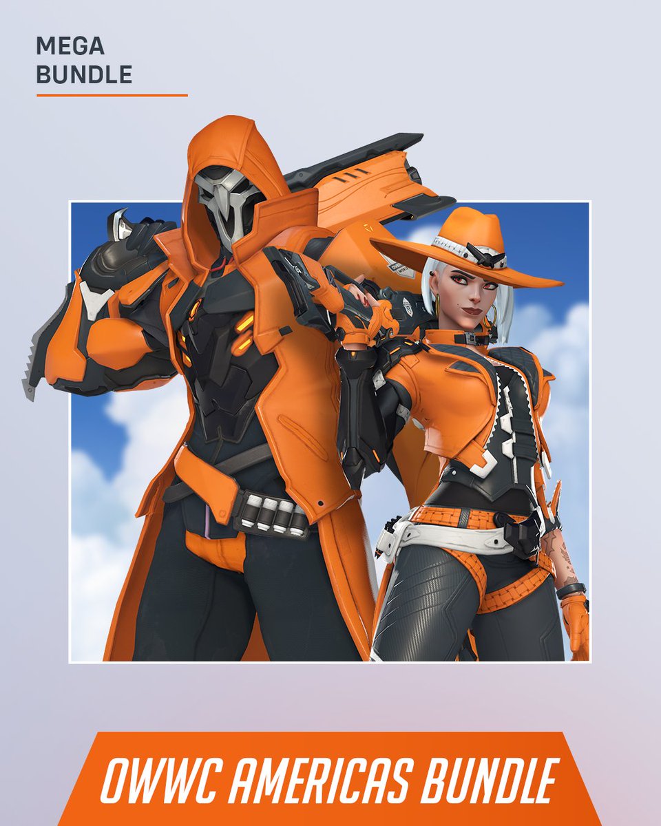 Overwatch on Twitter: "Don't miss the new #OWWC2023 home and away skins for all three ...