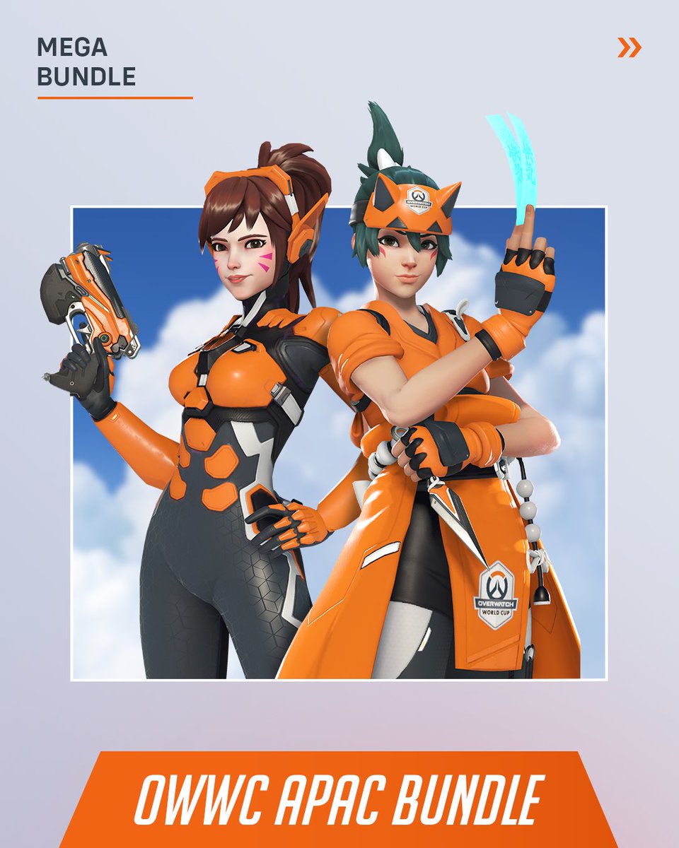 Overwatch on Twitter: "Don't miss the new #OWWC2023 home and away skins for all three ...
