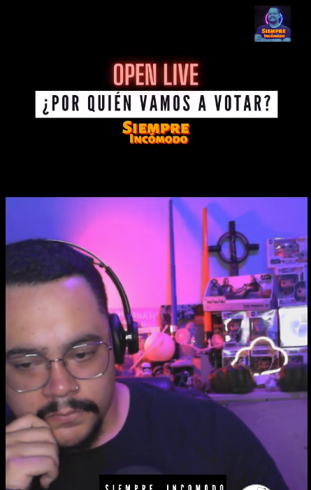 siempre incómodo ya mero hay que votar on Twitter: "Ayer tuvimos un live abierto para hablar ...