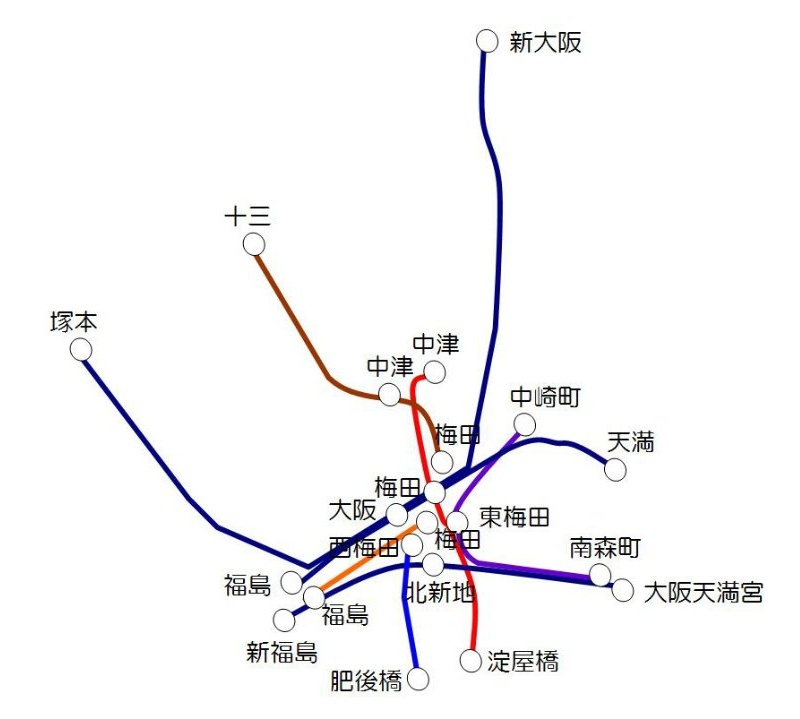 Tommiesmurmuring On Twitter なんで扇町を無視するのかもわからないし堺筋線を必死でディスるのかもわからないし
