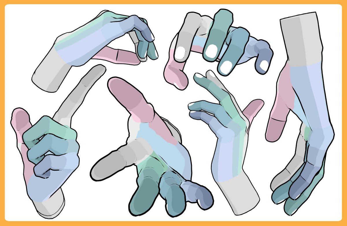 torikoya on Twitter: "3Dハンドモデル【男性】を公開しました！ ↓CLIP STUDIO https://assets.clip-studio.com/ja-jp ...