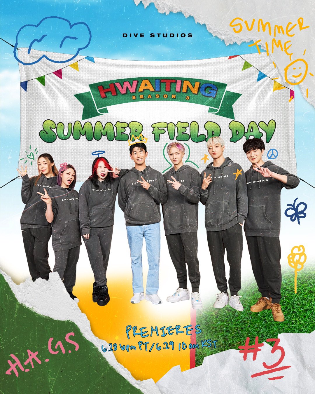 DIVE Studios on Twitter: "Please welcome the incredible cast of HWAITING Season 3 ️‍🔥 Episode 1 ...