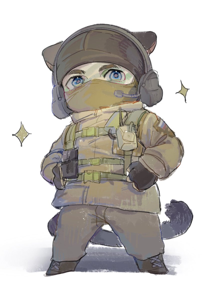 VIOLENT_ORANGE on Twitter: "猫猫Glaz驾到！ #RainbowSixSiege #R6S #Glaz"