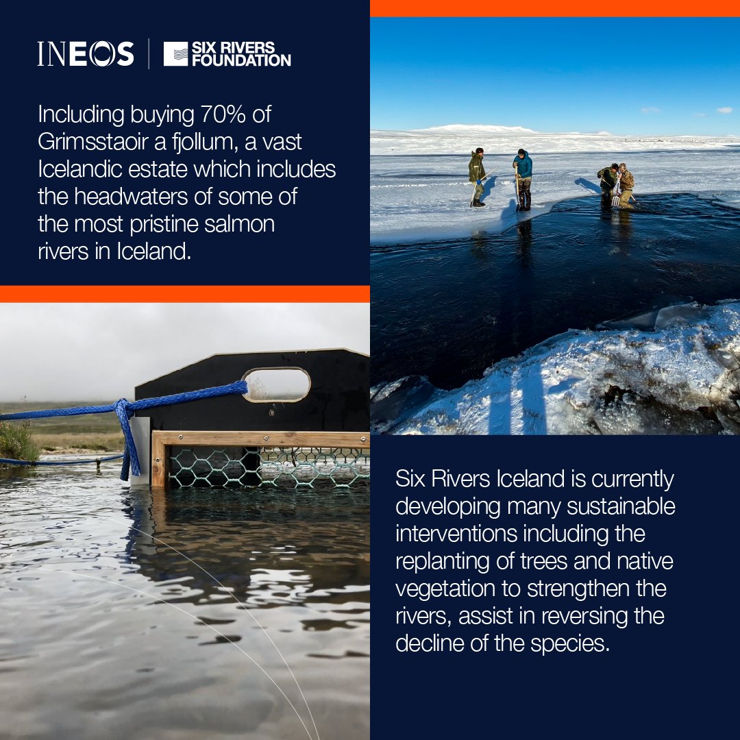 INEOS on Twitter: "The Six Rivers Project 🐟 Excessive salmon fishing is compromising the ...