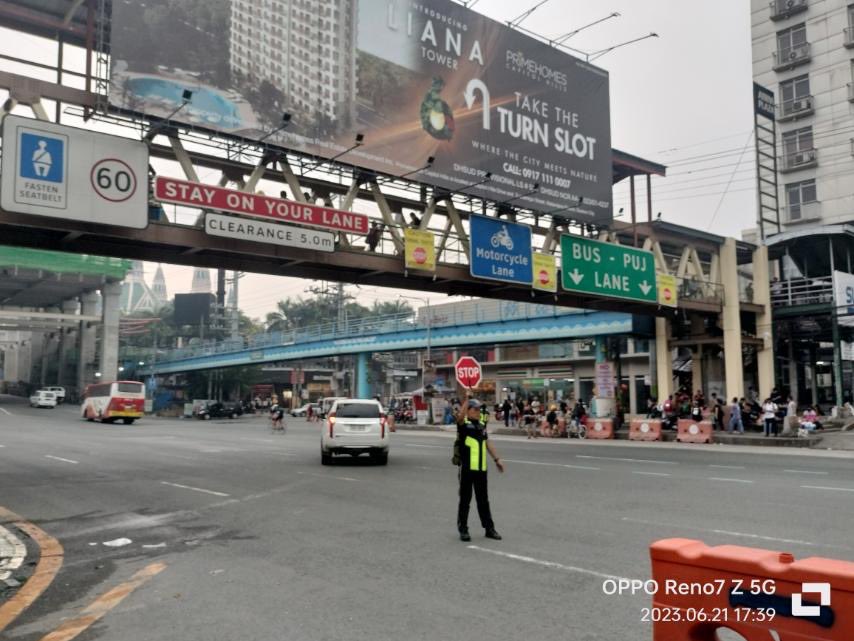Quezon City Government on Twitter: "Kasalukuyang ipinapatupad ang dry run ng stop-and-go left ...