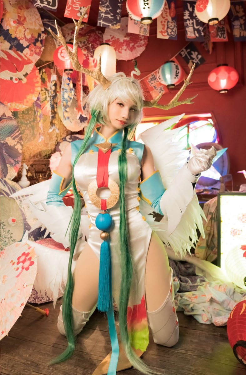 Karas 卡拉夏 On Twitter 【cosplay】 「ここは幽玄 妾の縄張り」 Shadowverse シャドウバース Si