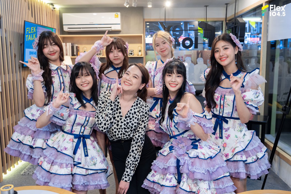 FLEX 104.5 on Twitter: "เบื้องหลังในการพูดคุยกับ “BNK48” กับเพลง "สัญญา ...
