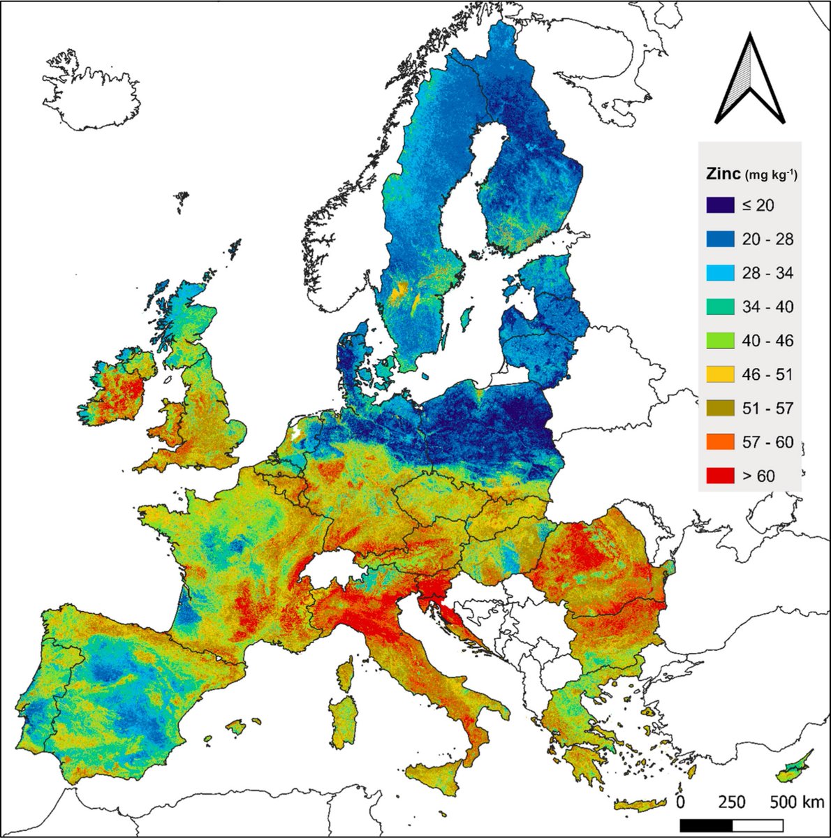 alberto_orgiazzi on Twitter: "Copper, Mercury, Zinc, @EU_ScienceHub soil team is generating new ...