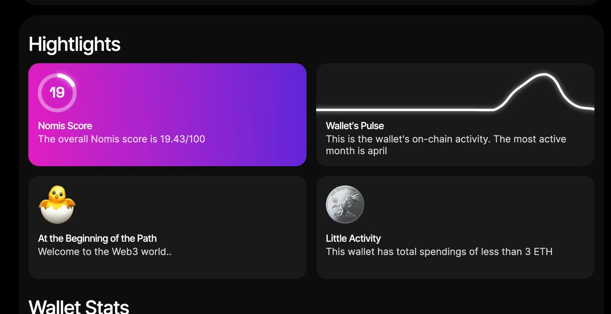 0xzhaozhao on Twitter: "Galxe和Nomis 联合做的防女巫系统，得分40为合格，入口： http://nomis.cc/score 我看了下我的才19分"