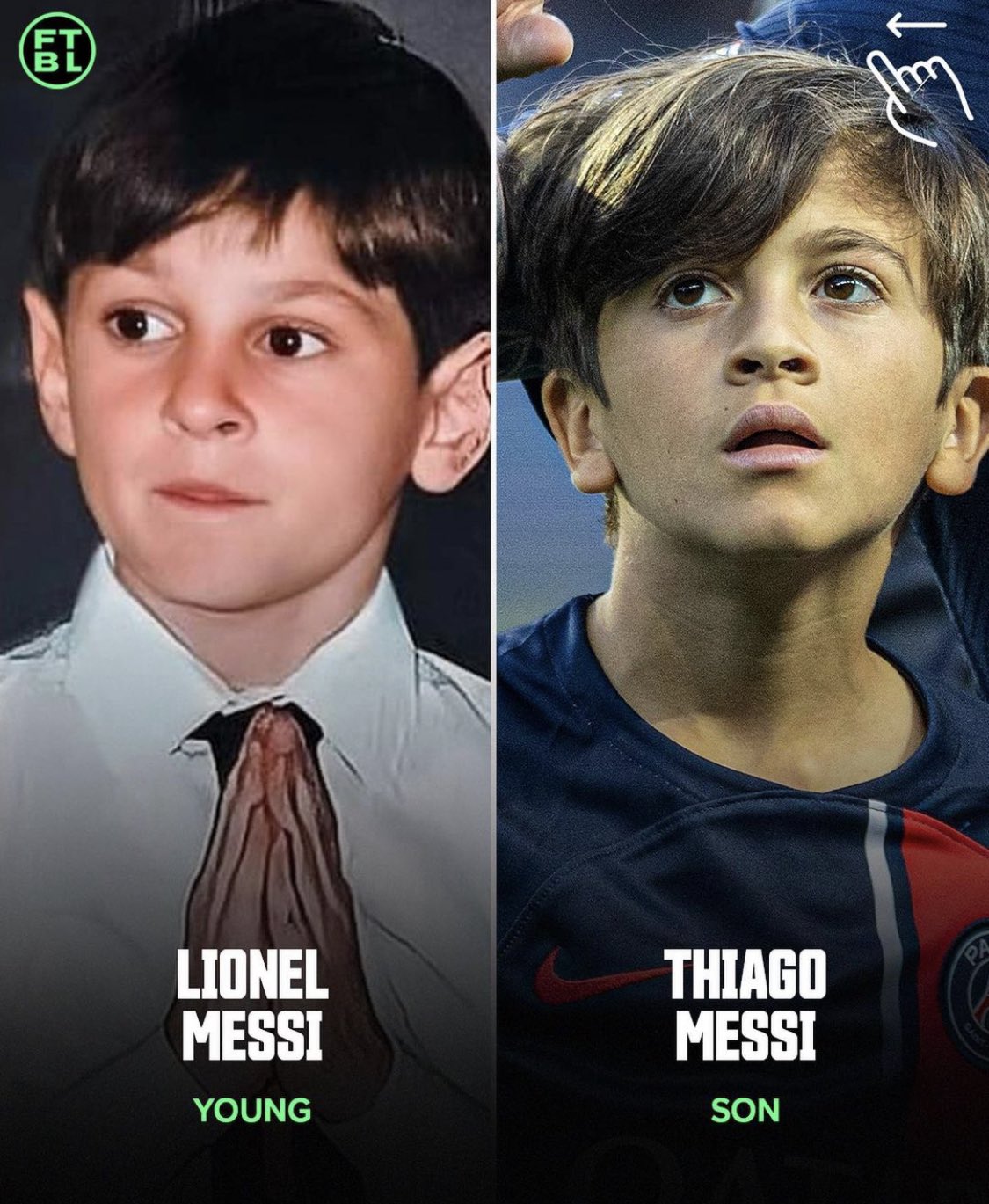 Thiago Messi E Lionel Messi Celebrating Thiago Messi's 10th Birthday!