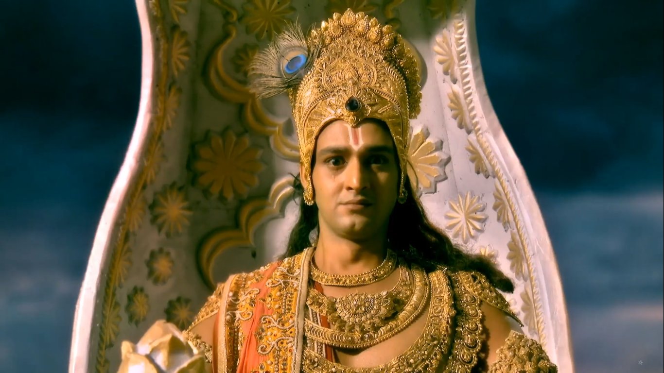 Star Plus Mahabharat Krishna Hd Wallpaper