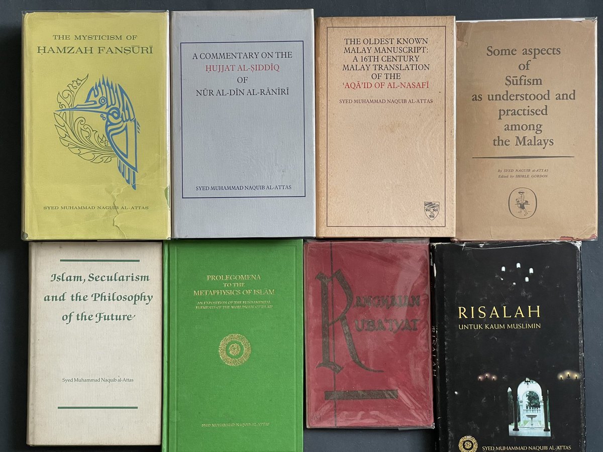 List of Syed Muhammad Naquib al-Attas published works: - Thread from ...